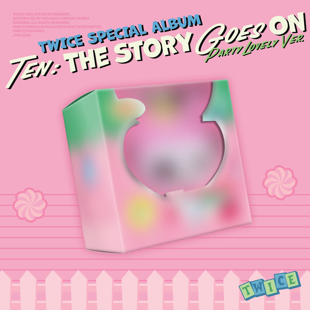 TWICE SPECIAL ALBUM『TEN: The Story Goes On』PARTY LOVELY ver. – JYP JAPAN ONLINE STORE