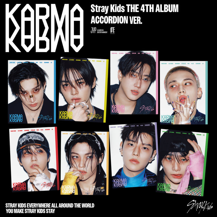 Stray Kids THE 4TH ALBUM "KARMA" – JYP JAPAN ONLINE STORE