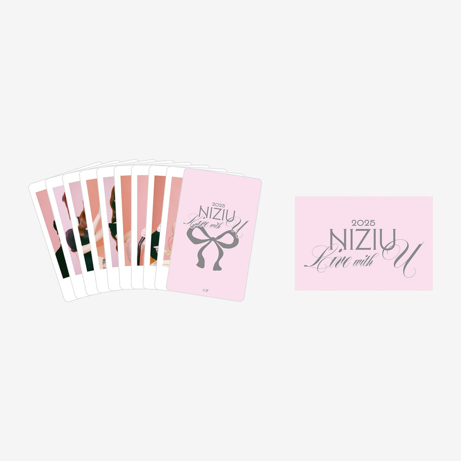 PHOTO CARD SET（9PIECES）/ NiziU『Live with U 2025 “NEW EMOTION : Face To ...